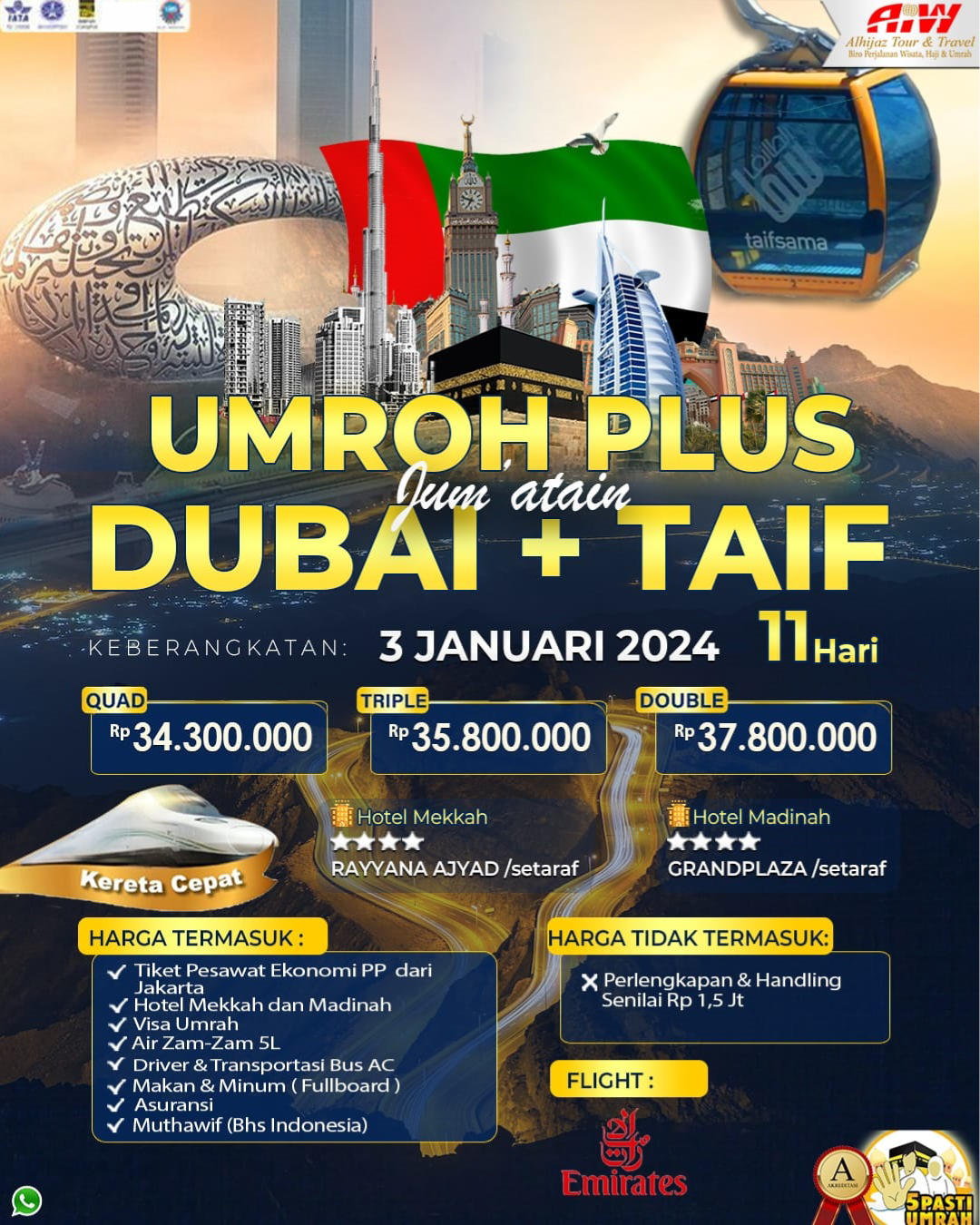 Umroh Taif - ALHIJAZ TOUR & TRAVEL