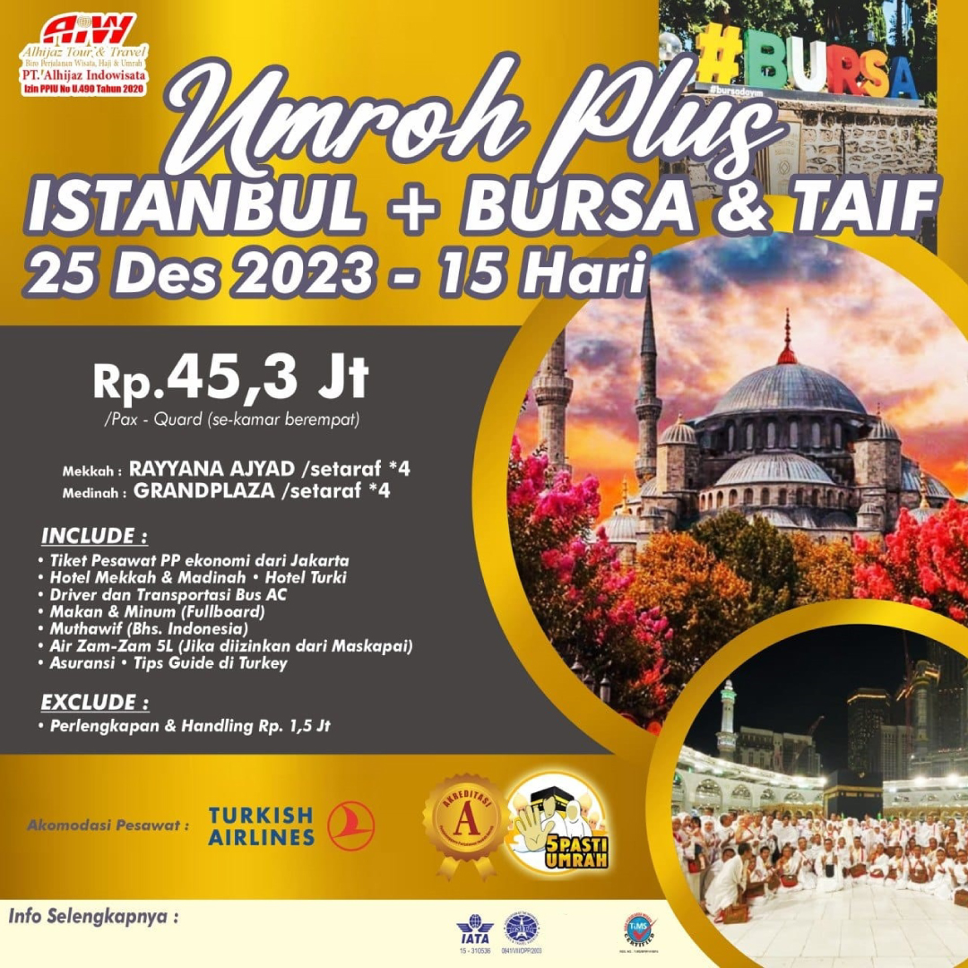 Umroh Taif - ALHIJAZ TOUR & TRAVEL